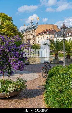Center of spa town Baden Baden, Germany Stock Photo - Alamy
