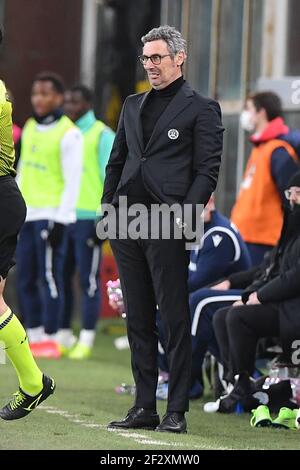 Genova, Italy. 13th Mar, 2021. Eldor Shomurodov (Genoa)m DE PAUL ...