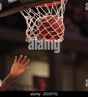 Bonn, Germany. 13th Mar, 2021. Telekom Dome, Basketball Bundesliga ...
