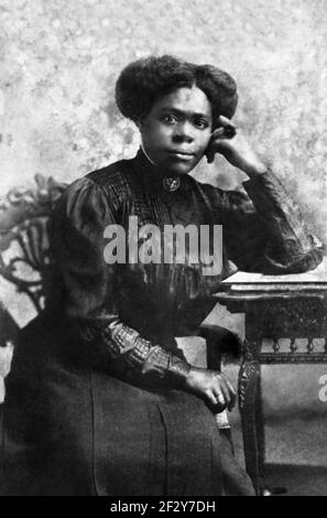 Mary McLeod Bethune (1875–1955) in January 1943 at Bethune-Cookman ...