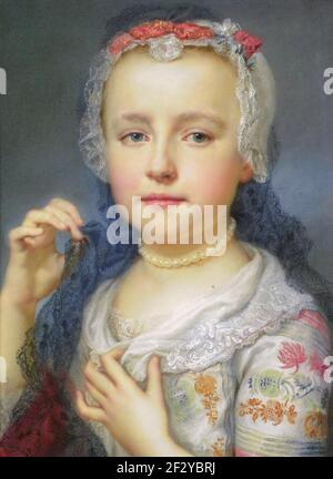 Half length Portrait of a Lady Stock Photo - Alamy