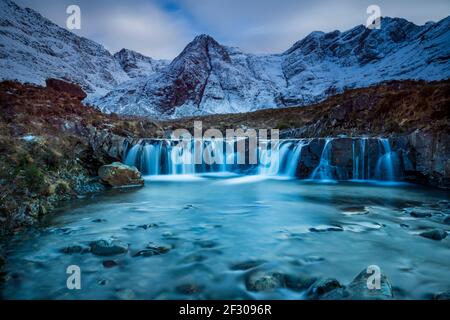 Gorgeous long exposure waterfall at the Great Soca Gorge in Slovenia ...