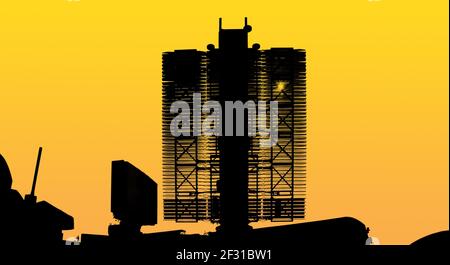 Modern Russian radar is designed and automatic tracking of targets and ...