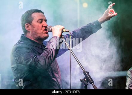The Farm singer Pete Hooton Stock Photo - Alamy