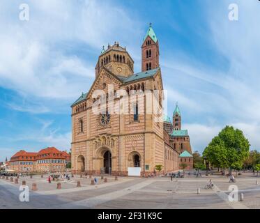 Speyer, Germany, September 16, 2020: View of Alte Münze building at ...