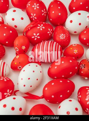 Happy Easter greeting card. Christian religion holiday celebration and ...