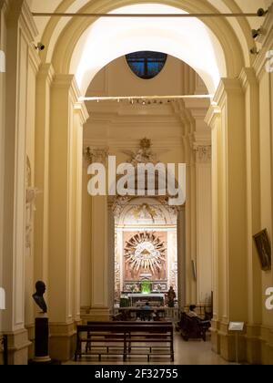 The Interior of Noto Cathedral (Cattedrale di Noto), Sicily, Italy ...