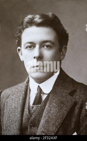 Portrait of Seymour Hicks - British stage star of the Victorian and ...