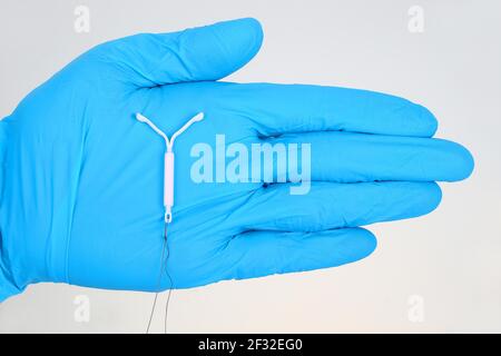 Mirena hormone-releasing intrauterine device, Metal-free intrauterine ...