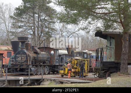 das heizhaus railway museum strasshof austria electric train locomotive ...