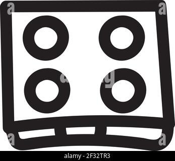 Eye Simple vector icon Stock Vector Image & Art - Alamy