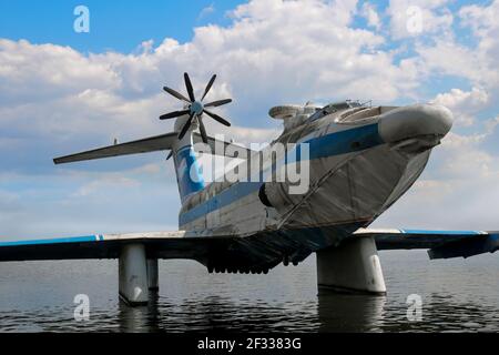 Soviet Navy A-90 Orlyonok eaglet, a ground effect aircraft designed in ...