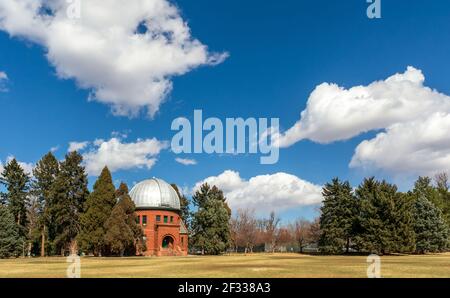Chamberlin Observatory in the Observatory park, Denver, Colorado Stock ...