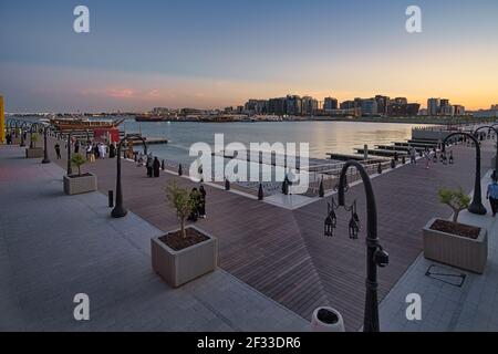 Box Park in Doha, Qatar Stock Photo - Alamy