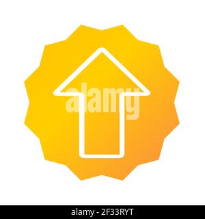 upload illustration. Flat vector icon. can use for, icon design element ...