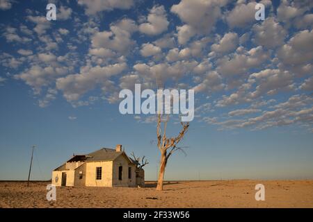 geography / travel, Namibia, Old German railway station of Aus, Kara ...