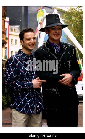 Euan Morton playing Boy George in musical TABOOpic david sandison Stock ...