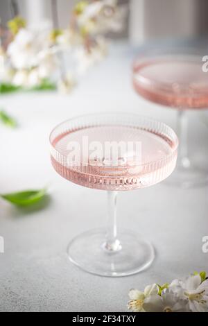 Red wine in crystal glass, alcohol drink and luxury aperitif, oenology ...