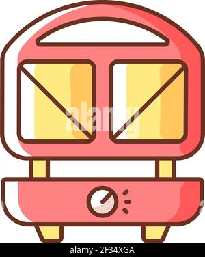 appliance sandwich maker cartoon vector illustration Stock Vector Image ...