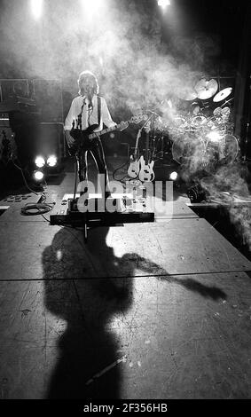 British Progressive rock band UK. 'Danger Money Tour' live gig in ...