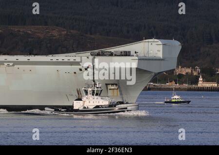 SD Tempest, a Damen ART 8032 tug boat operated by Serco Marine Services ...