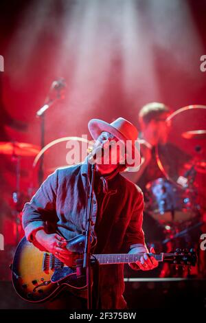 Pelham, United States. 14th Mar, 2021. Bear Reinhardt of NEEDTOBREATHE ...