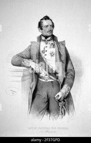 Anton Freiherr von Puchner Stock Photo - Alamy