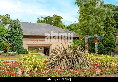 Captain Cook birthplace museum in Stewarts park, Marton, Middlesbrough ...