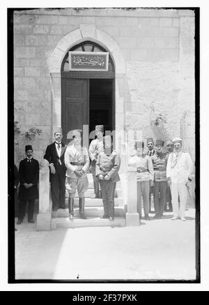 Prince Osman Fuad and Jamal (Cemal) Pasha at the Salahiyeh School ...