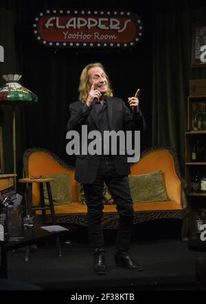 March 27, 2019, Burbank, California, USA: Paul Laci performs at John ...