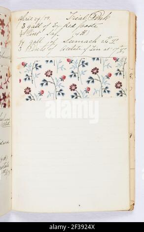 Sample Book (USA), 1879 Stock Photo - Alamy