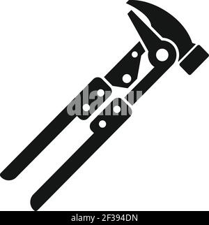 Tire fitting screwdriver icon, simple style Stock Vector Image & Art ...