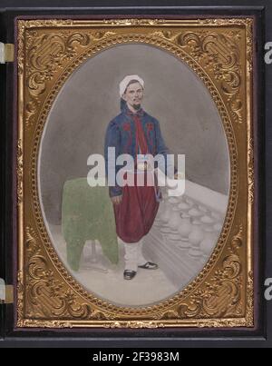 Private Louis A. Matos of Co. C, 5th New York Infantry Regiment in ...