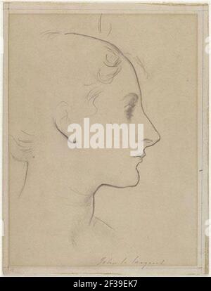 Profile of Madame Gautreau Stock Photo - Alamy