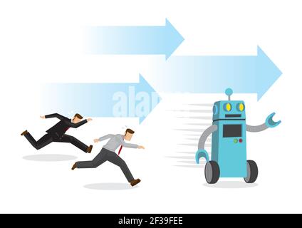 Artificial Intelligence in Human Resources abstract concept vector ...