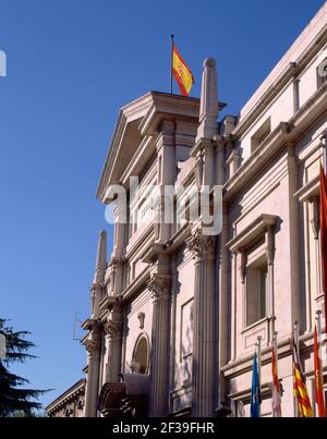 FACHADA PRINCIPAL DEL PALACIO DEL SENADO EN LA PLAZA DE LA MARINA ...