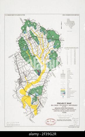 Map of Brazos in Texas Stock Photo - Alamy