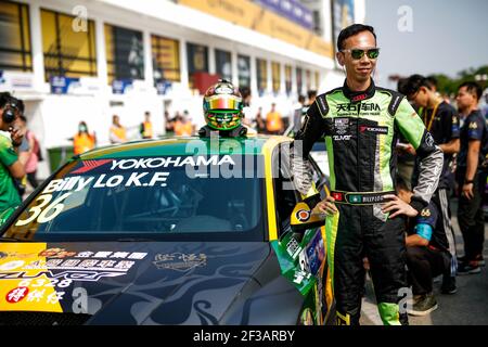 LO KAI FUNG Billy, (MAC), Tian Shi Zuver Team, Audi RS3 LMS, portrait ...