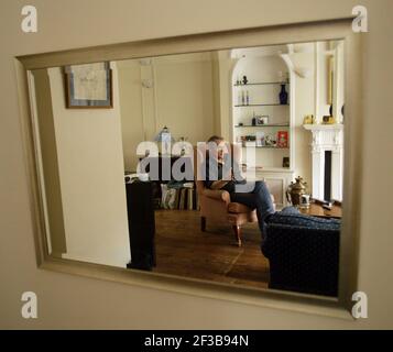 Martin Sixsmith at home in west London pic David Sandison 18/1/2007 ...