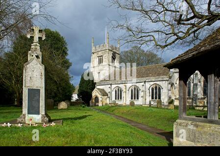 All Saints Church in the village of Bolton Percy, North Yorkshire ...