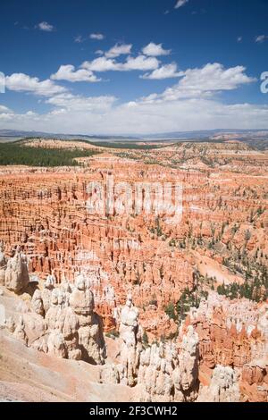 Bryce Rock Formations in Spring. Bryce Canyon National Park, Utah ...