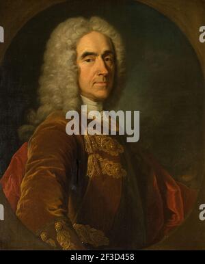 Portrait of Richard Temple, 1st Viscount Cobham by Jean-Baptiste van ...