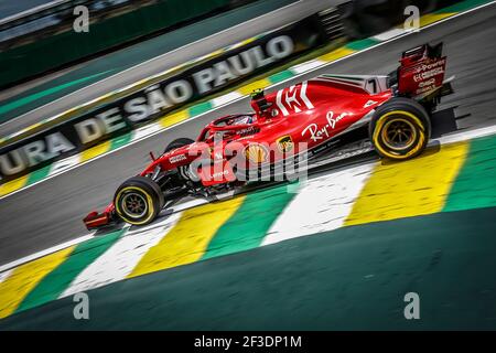 SAO PAULO, BRAZIL - NOVEMBER 07: Charles Leclerc driving Ferrari SF-25 ...