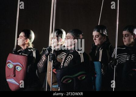 Valkyrie in DIE WALKURE by Wagner at the The Royal Opera, Covent Garden ...