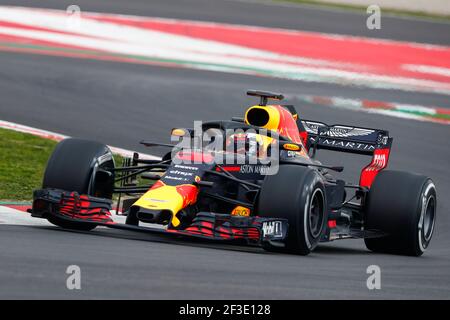 Daniel Ricciardo during the Formula 1 tests at the Barcelona-Catalunya ...