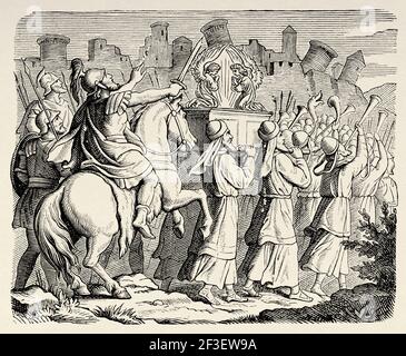 Joshua, Old Testament, Bible, character, figure, sword, shield, warrior ...