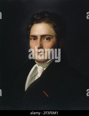 Portrait of Saint-Amand Bazard, 1821 Stock Photo - Alamy