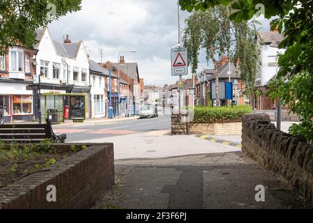 Main road and shops in Stapleford, Nottinghamshire, UK Stock Photo - Alamy