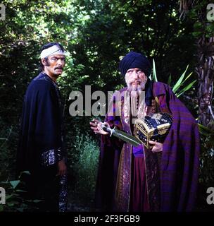 TAKIS EMMANUEL and TOM BAKER in THE GOLDEN VOYAGE OF SINBAD 1973 ...