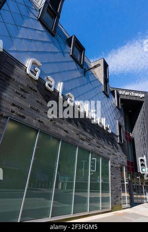Galashiels Interchange, Scottish Borders Stock Photo - Alamy
